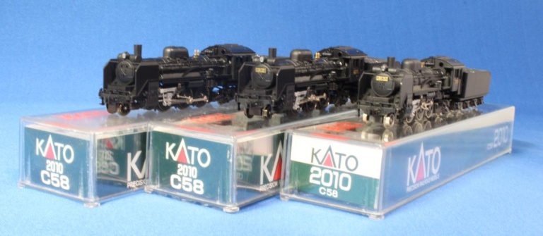 Nゲージ C58形機関車(KATO) – 趣味の部屋